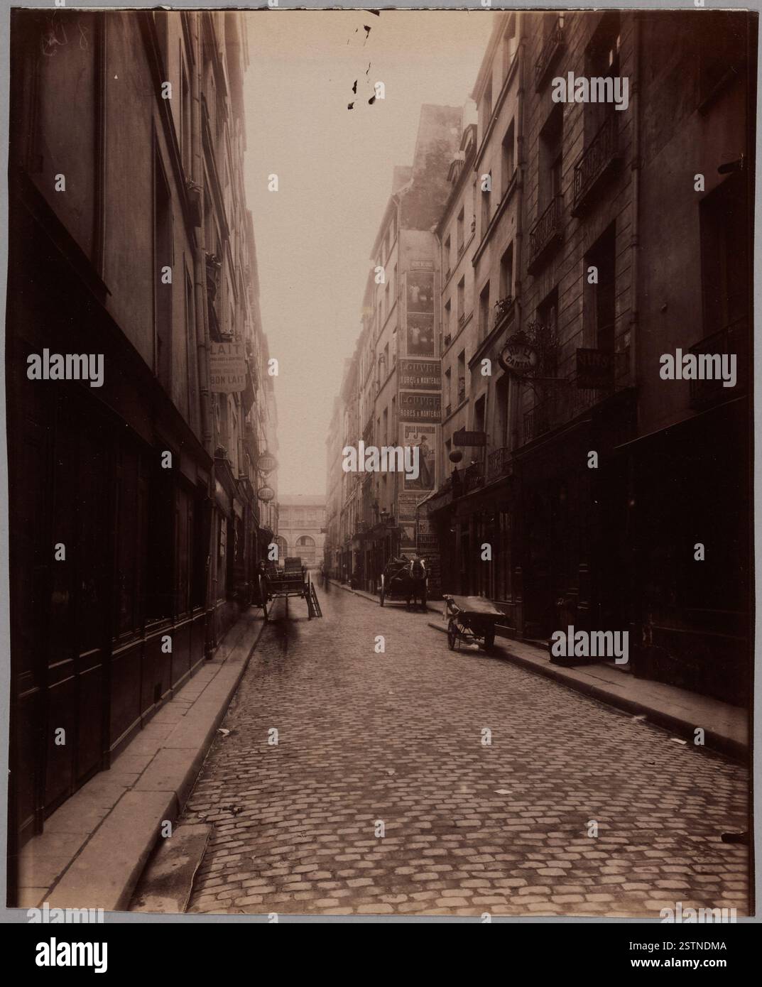 This photograph by Eugène Atget, a French photographer, captures a key ...