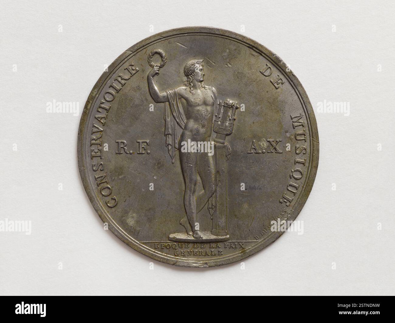 Holding a laurel wreath in the right hand hi-res stock photography and ...