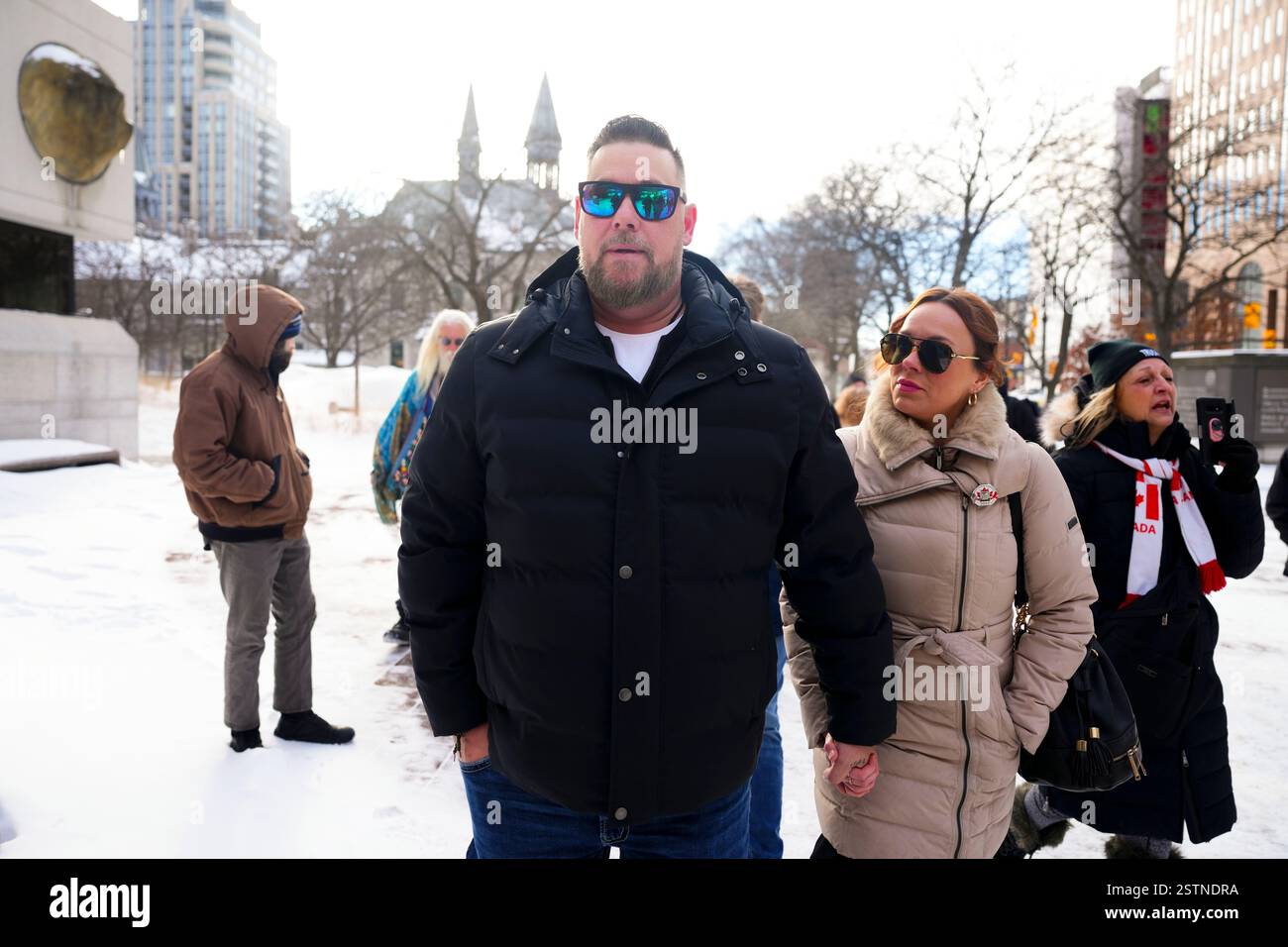 Pat King, one of the organizers of the 2022 convoy protest in Ottawa ...