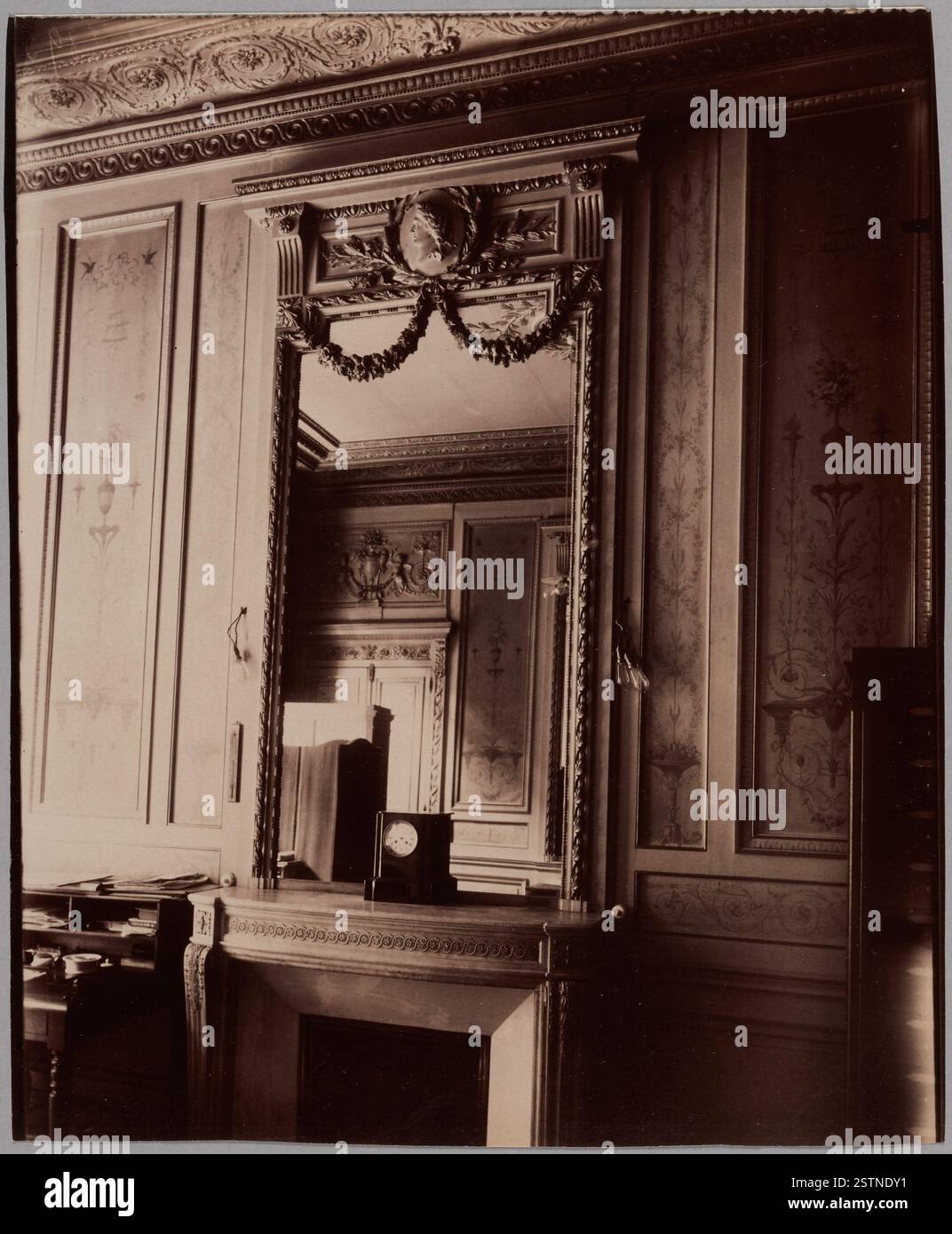 Photograph by Eugène Atget (1857-1927), showcasing a scene from old ...