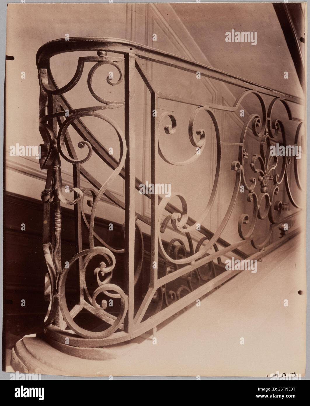 A photograph by Eugène Atget, captured and acquired in 1952, which ...