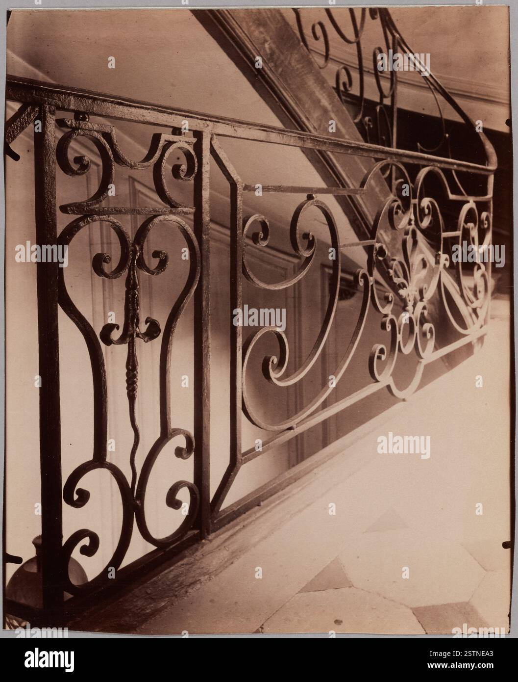 A photograph by Eugène Atget from his series documenting the streets ...