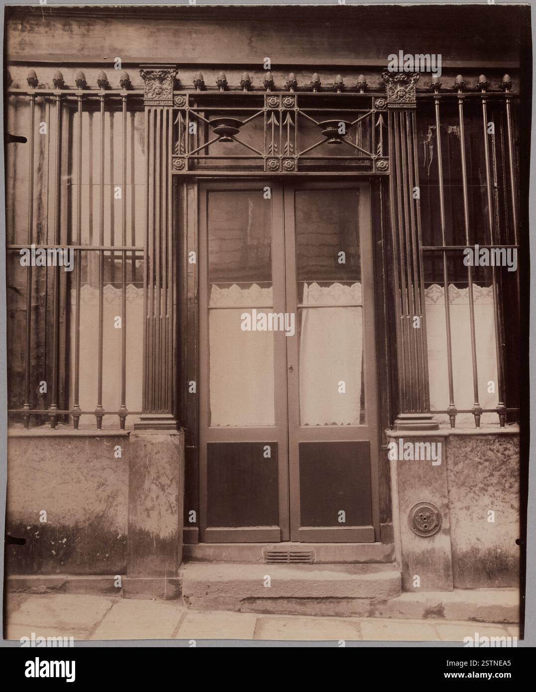 A photograph by Eugène Atget, acquired on March 1, 1952, documenting ...