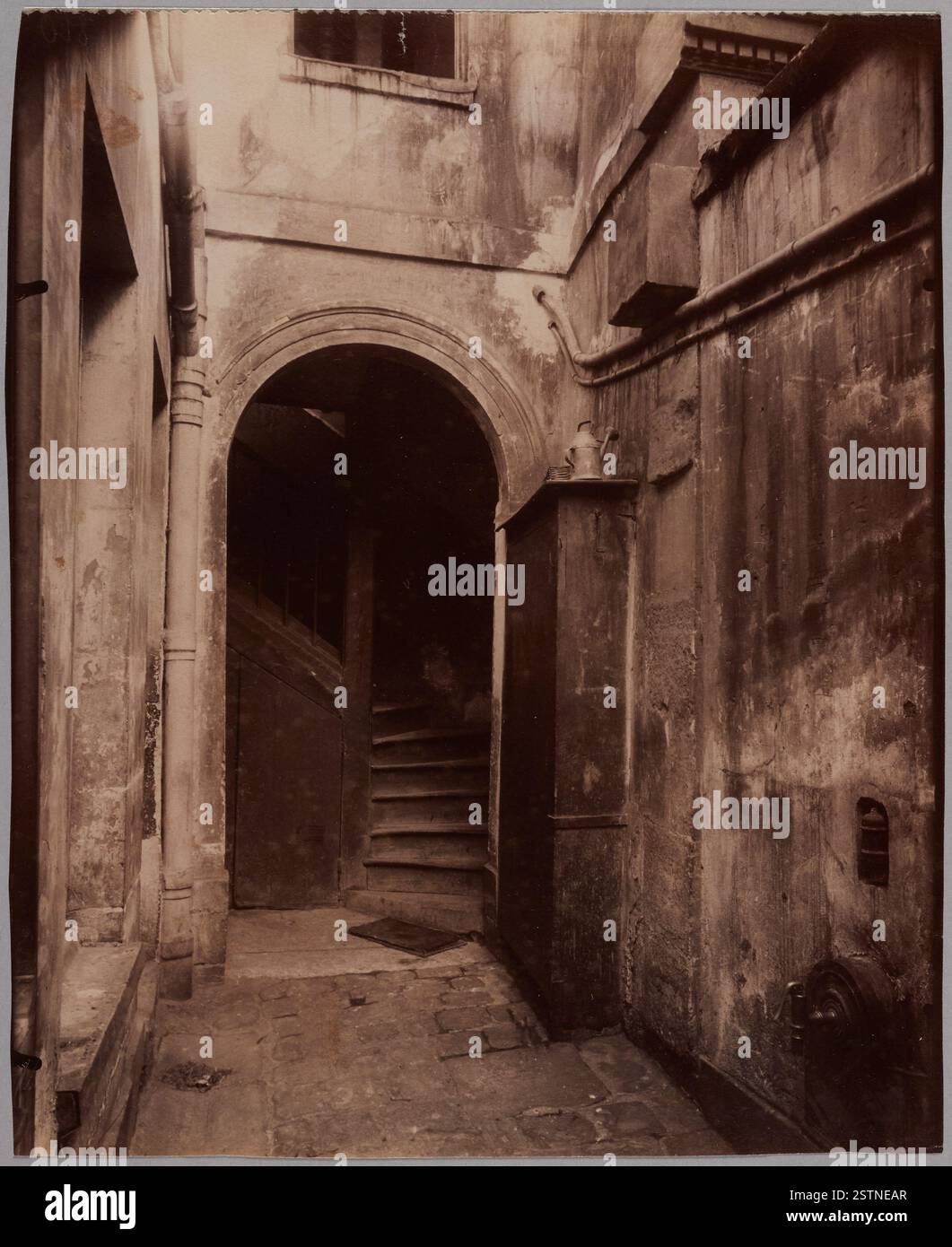 A photograph from Atget’s Topographie series acquired in 1952 ...