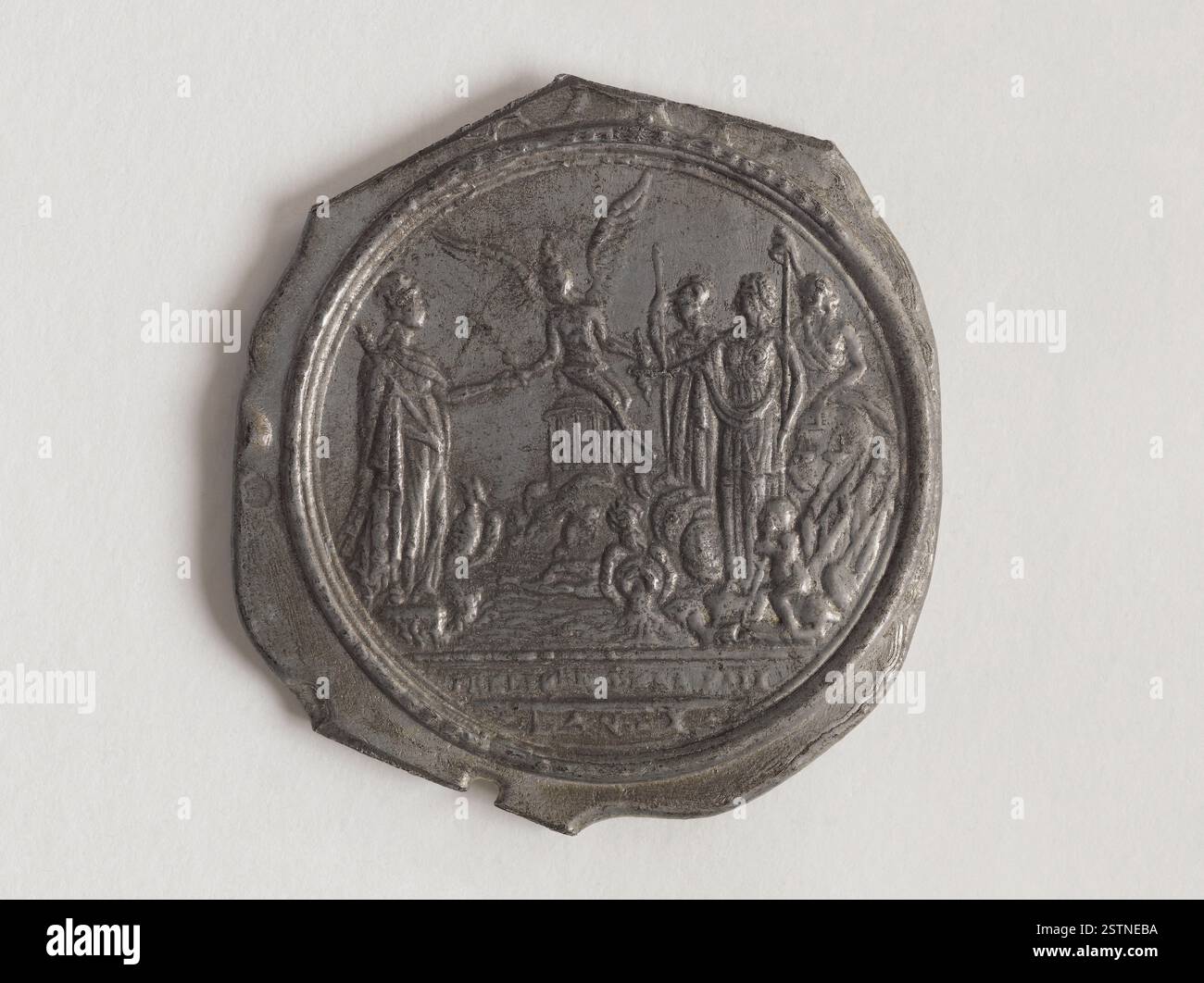 Adolphe Léon Willette (1857–1926), French illustrator, depicts a scene ...