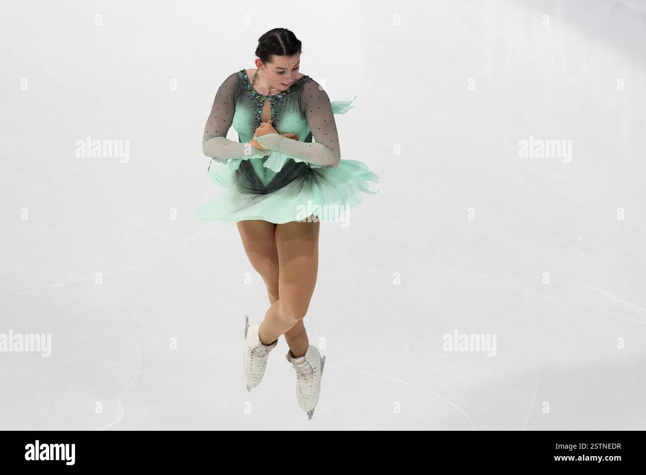 Britain's Arabella Sear Watkins performs during the women's short ...