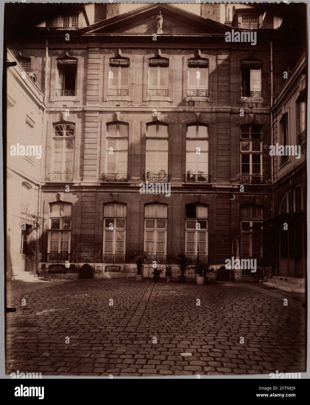 Eugène Atget's photograph, acquired on March 1, 1952, reflects his ...