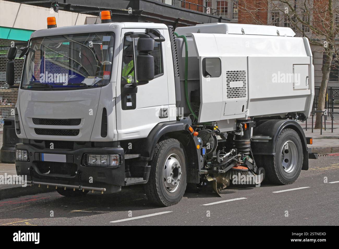 Street Sweeper Truck Stock Photo - Alamy
