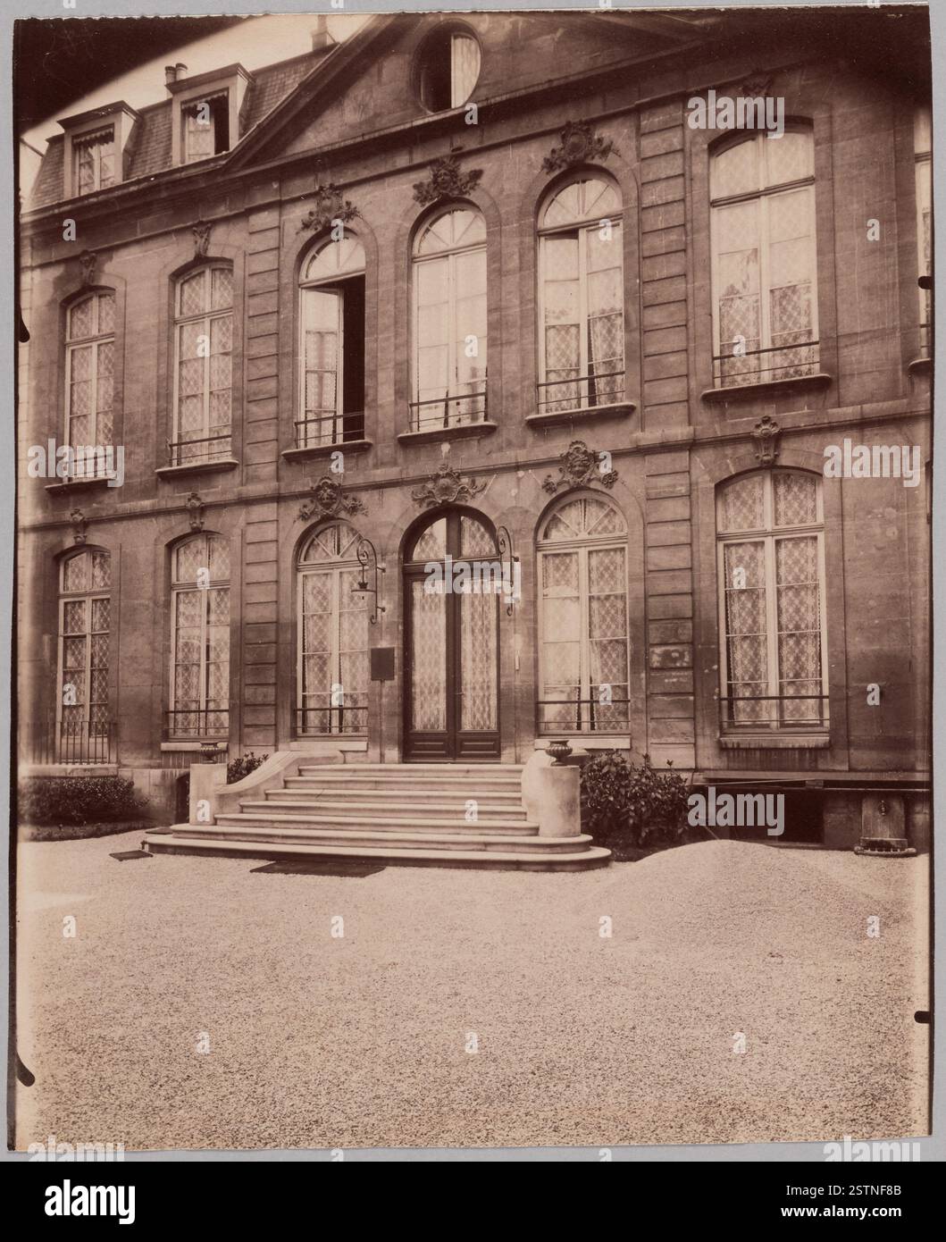 A work by Eugène Atget, acquired in 1952, showcasing Parisian ...