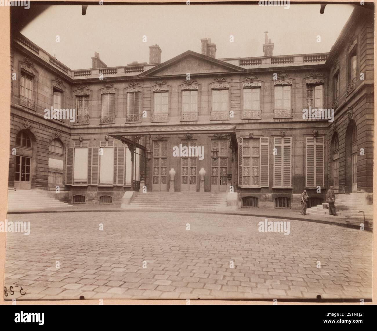 Photograph by Eugène Atget, acquired in 1952, capturing the streets and ...