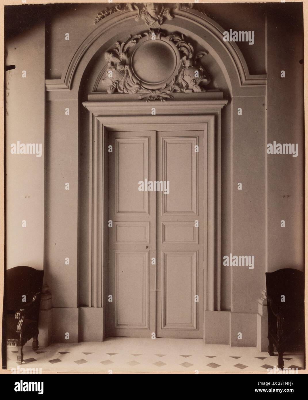Photograph from Eugène Atget's 1952 acquisition, depicting a historical ...