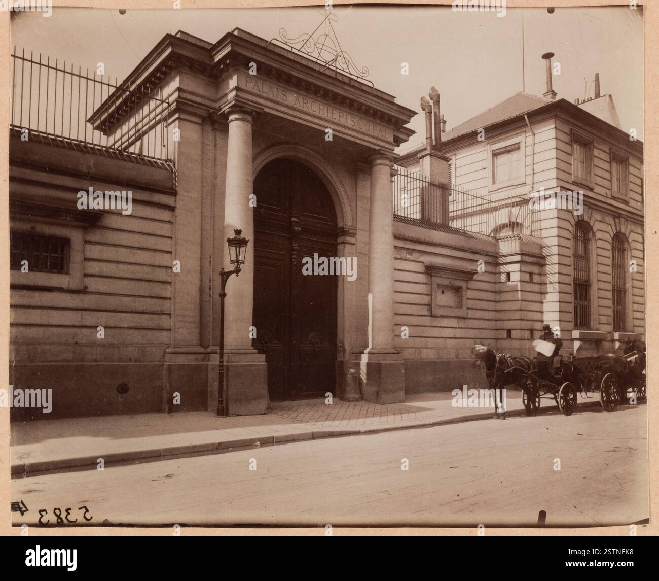 Photograph by Eugène Atget, acquired in 1952, documenting a Parisian ...