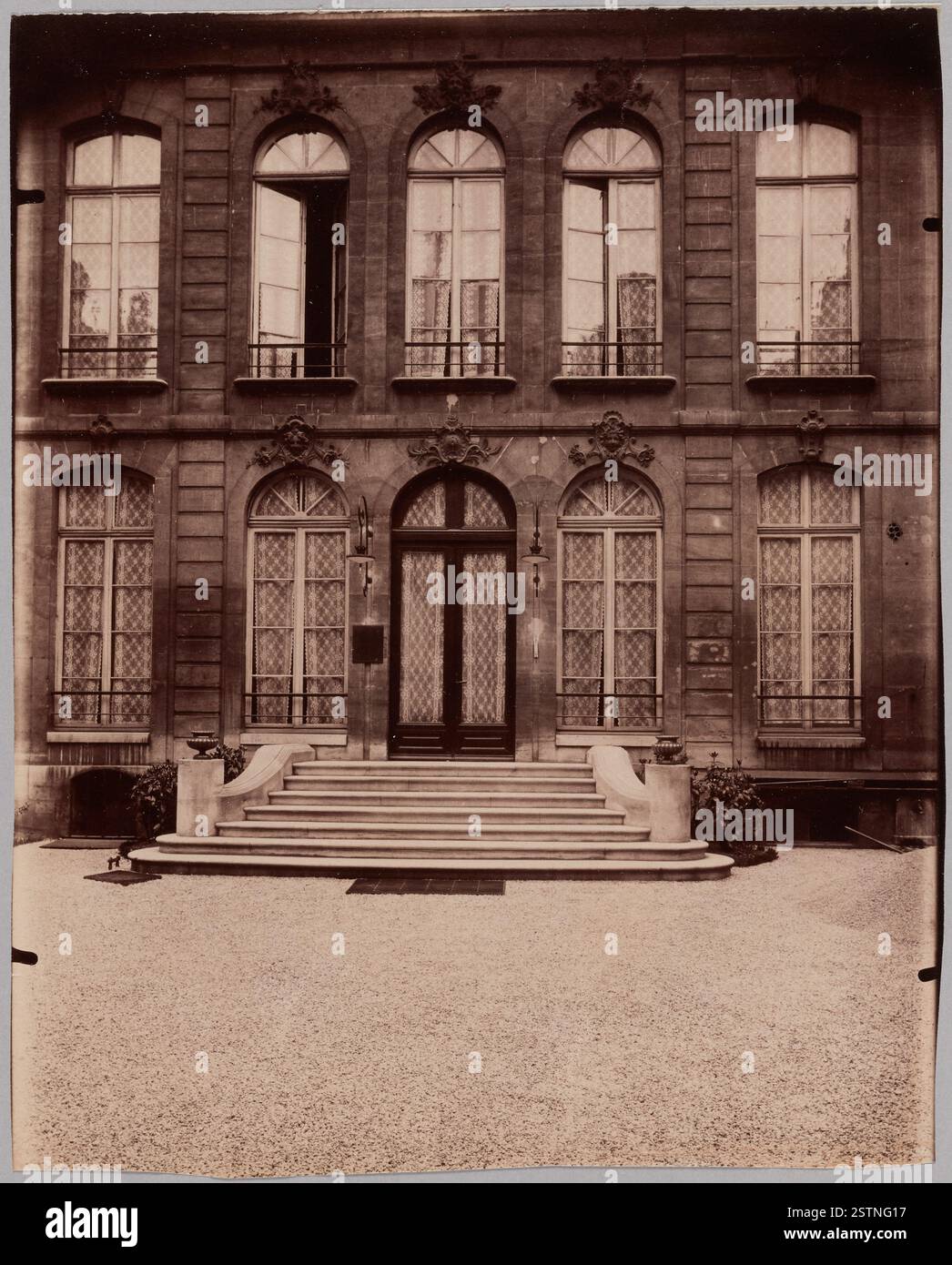 Photograph by Eugène Atget (1857-1927), showcasing a scene from old ...