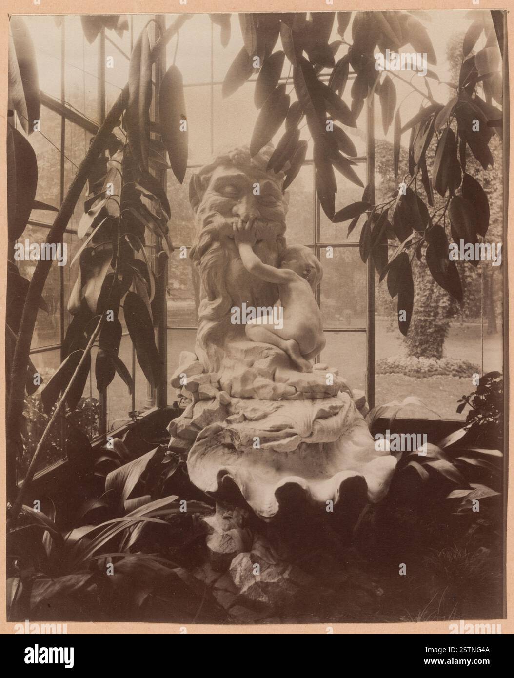 Atget’s photograph taken in 1952, focusing on the urban landscape of ...