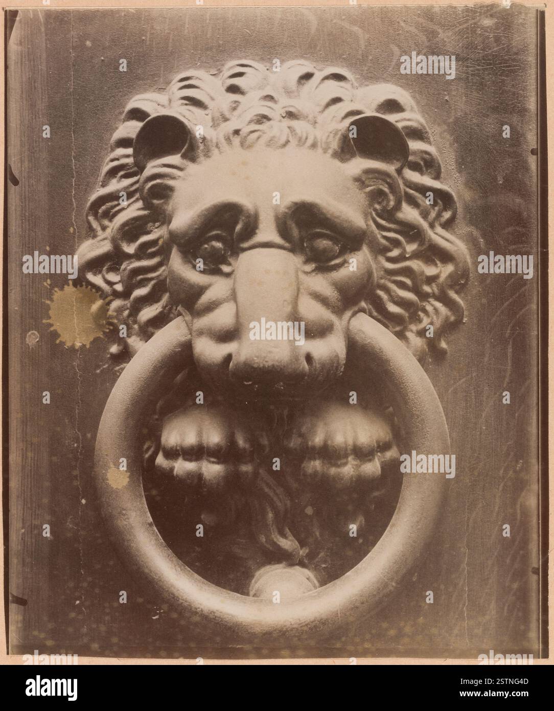 Photograph by Eugène Atget, taken in 1952, documenting a Parisian ...