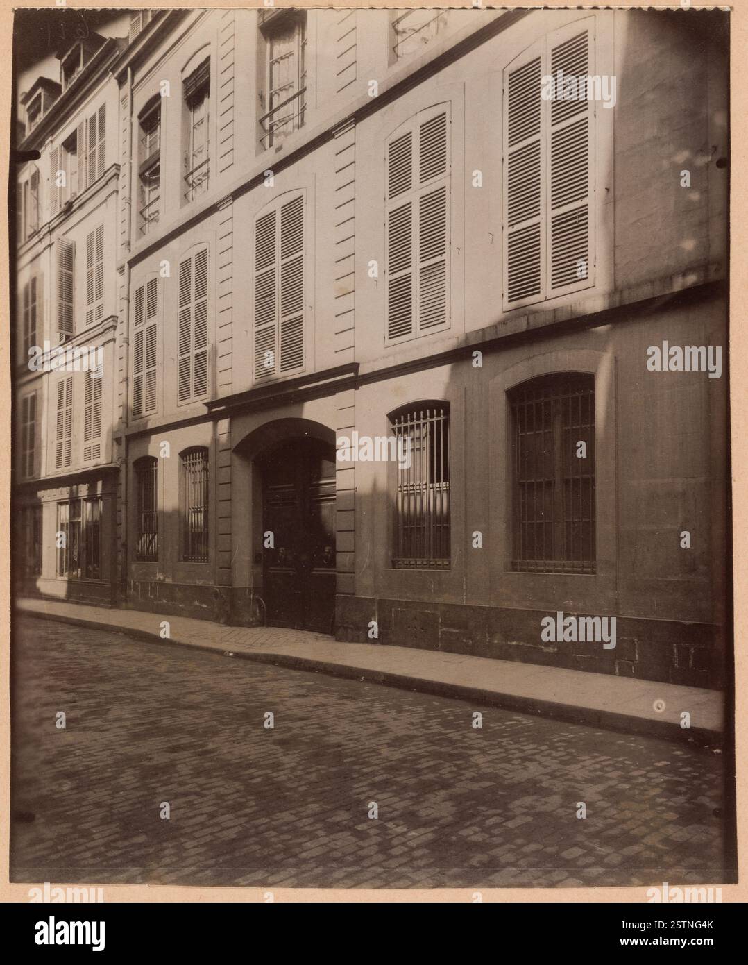 Photograph by Eugène Atget, acquired on March 1, 1952, showcasing his ...