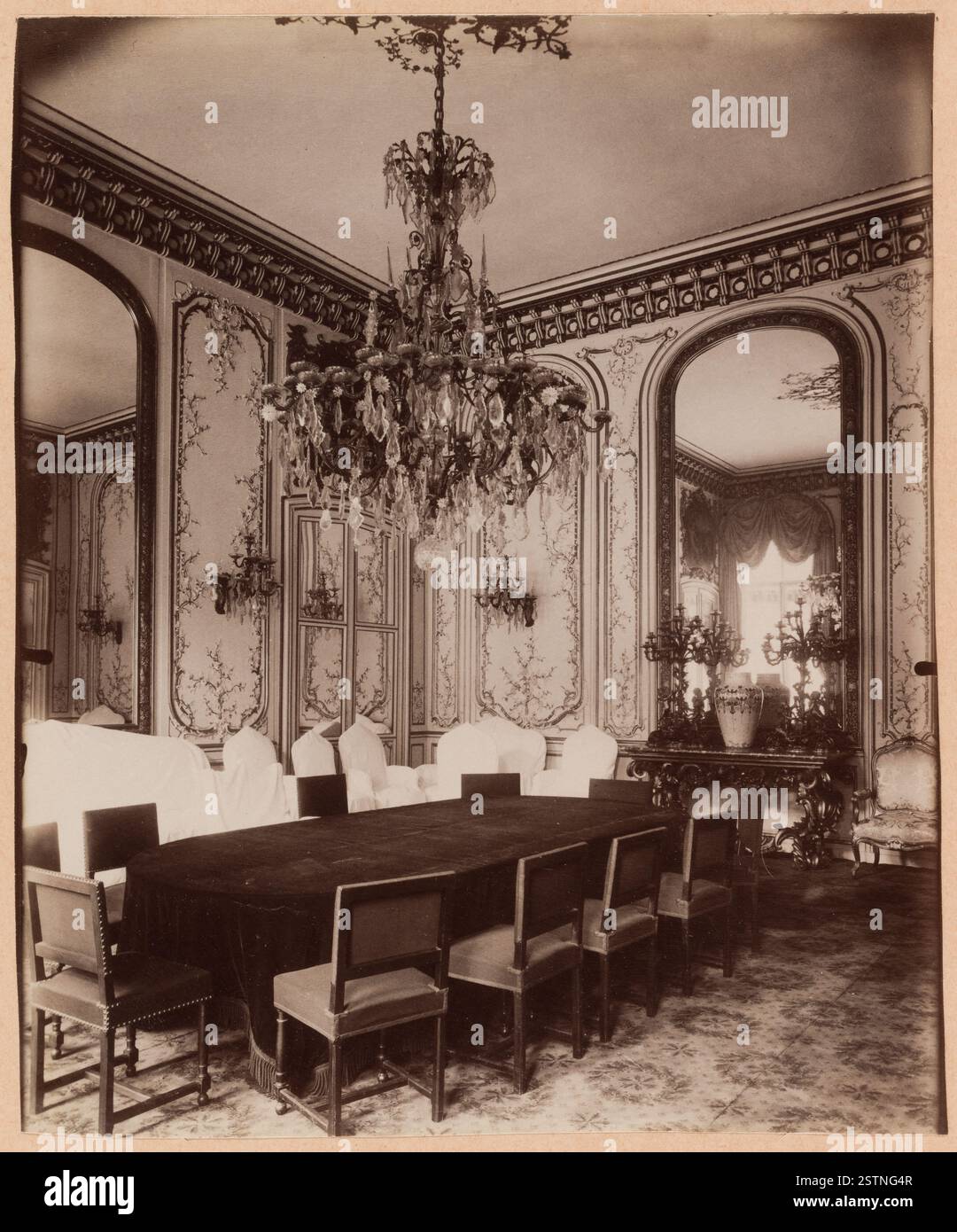Photograph by Eugène Atget (1857-1927), showcasing a scene from old ...