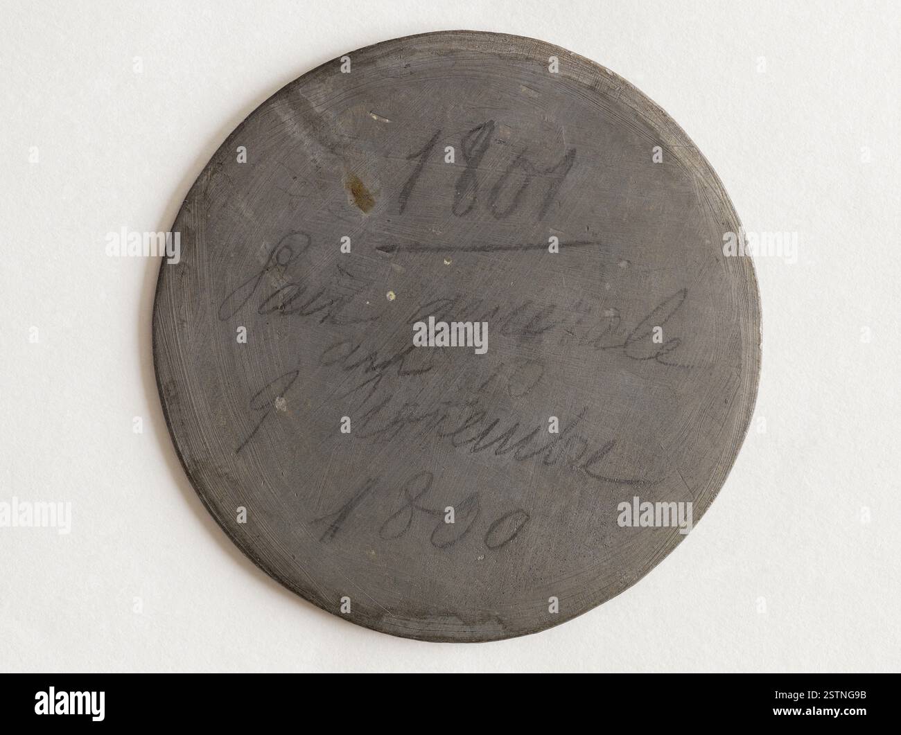 An anonymous 1801 medal depicts an allegorical figure of love placing a ...