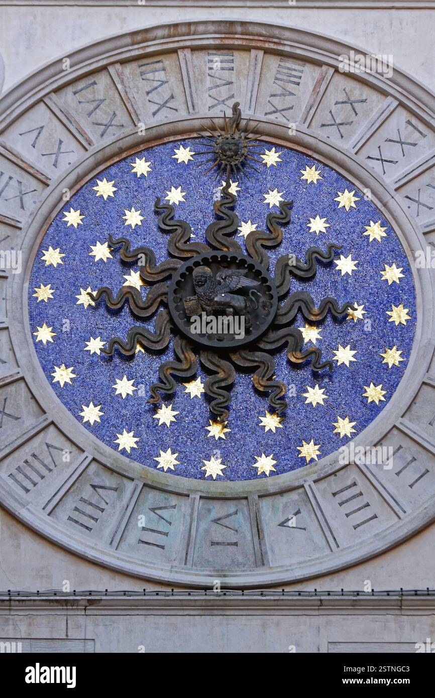 Stars Clock Dial Stock Photo - Alamy