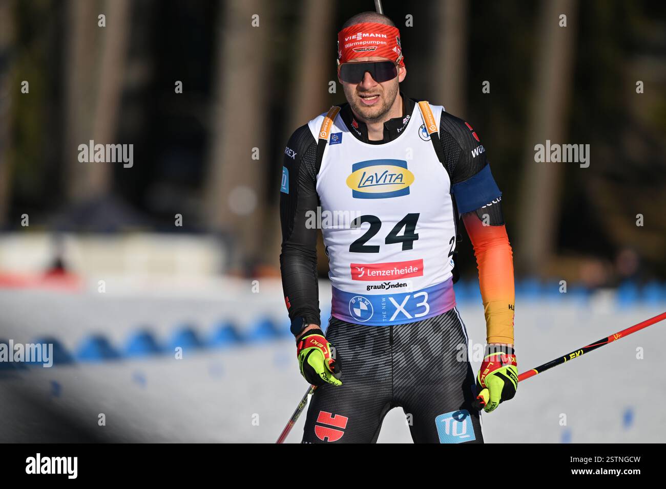 Lenzerheide, Switzerland. 19th Feb, 2025. Biathlon: World Championships ...
