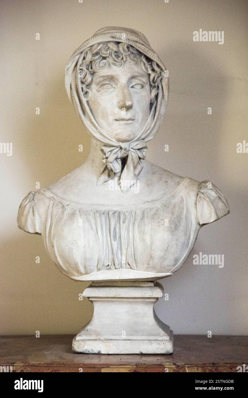 Alfred Charles Lenoir’s sculpture from 1845 portrays an unknown woman ...