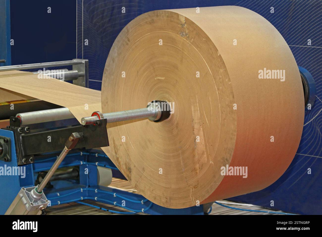 Recycled Paper Roll Stock Photo - Alamy