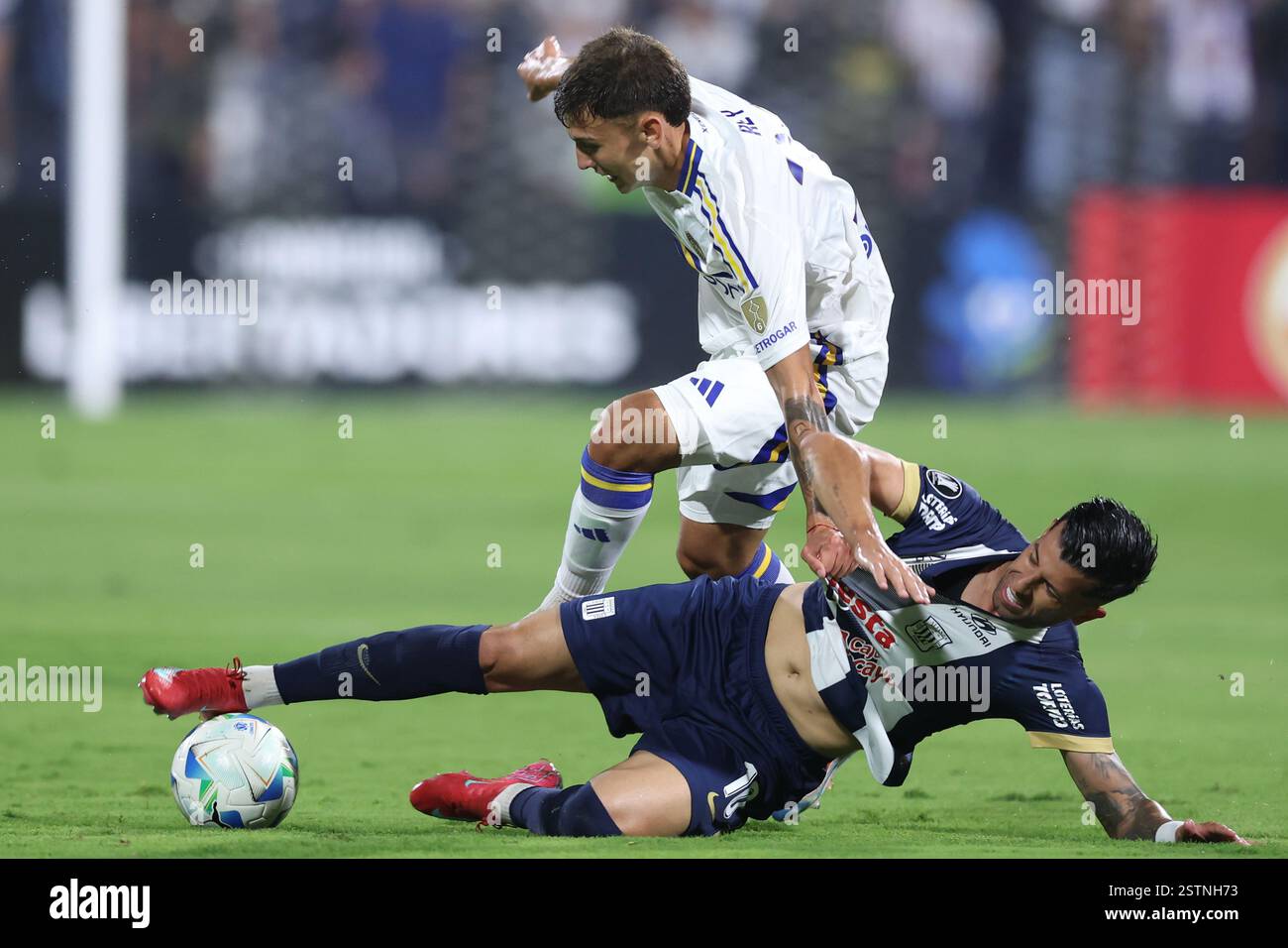 Lima, Peru. 19th Feb, 2025. Camilo Rey Domenech of Boca Juniors and ...