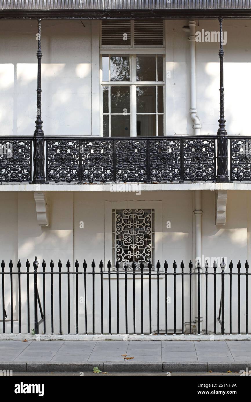 Iron Railings London Stock Photo - Alamy
