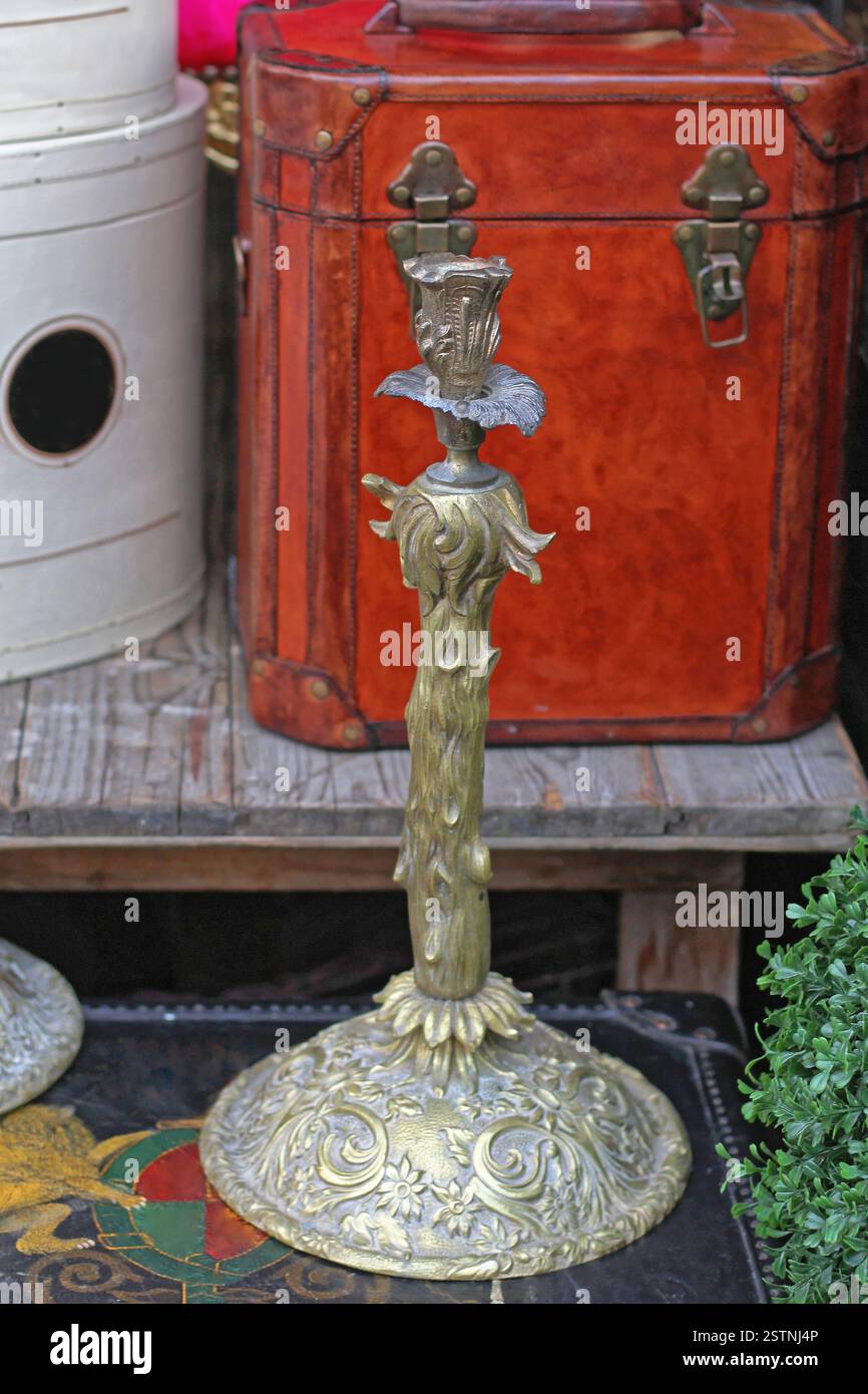 Medieval candle holder hi-res stock photography and images - Alamy