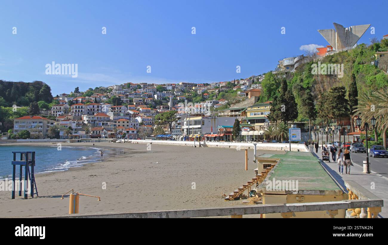 Beach town ulcinj montenegro hi-res stock photography and images - Alamy