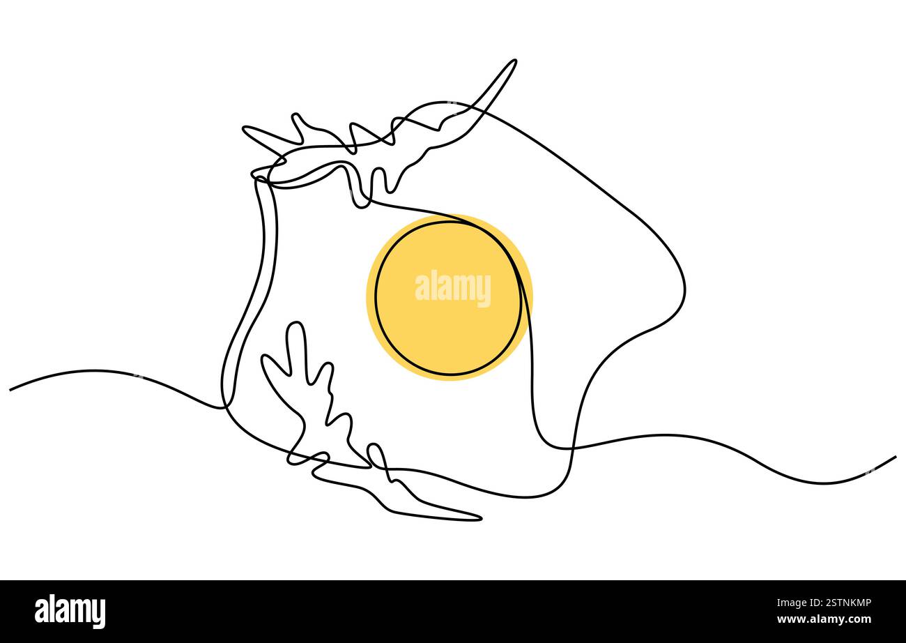 egg food line art drawing Stock Vector Image & Art - Alamy