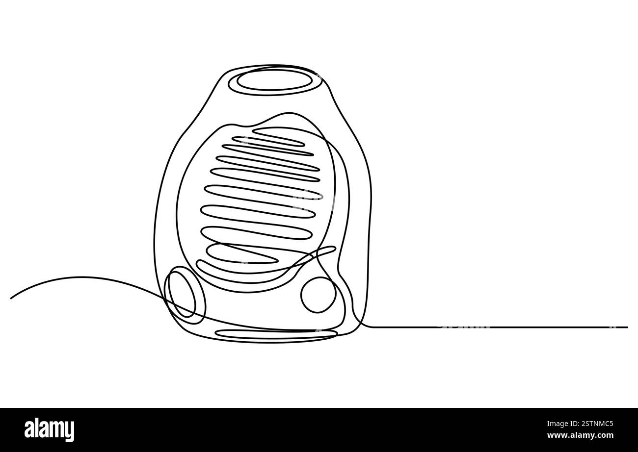 air conditioner one line art Stock Vector Image & Art - Alamy