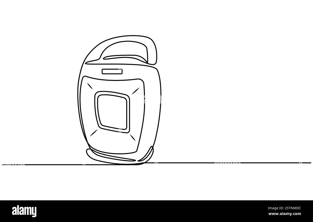 air conditioner one line art Stock Vector Image & Art - Alamy