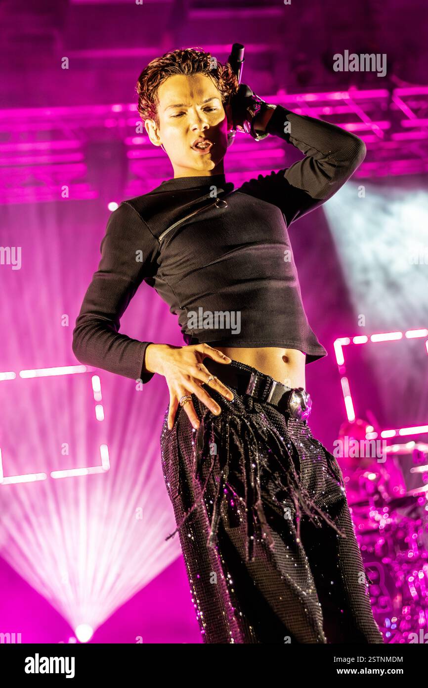 Milan Italy. 18th feb 2025. The Venezueland-Swedish singer and actor ...