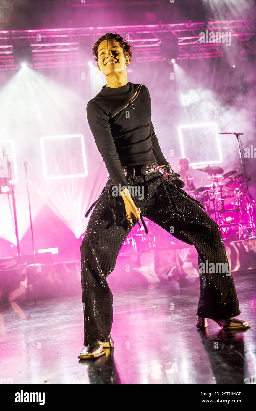 Milan Italy. 18th feb 2025. The Venezueland-Swedish singer and actor ...