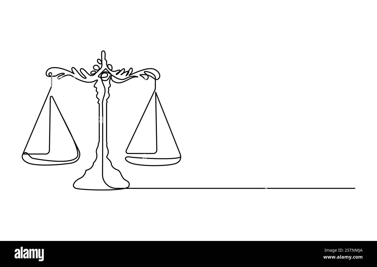 Brass Weight Scale Continuous Line Icon Stock Vector Image & Art - Alamy