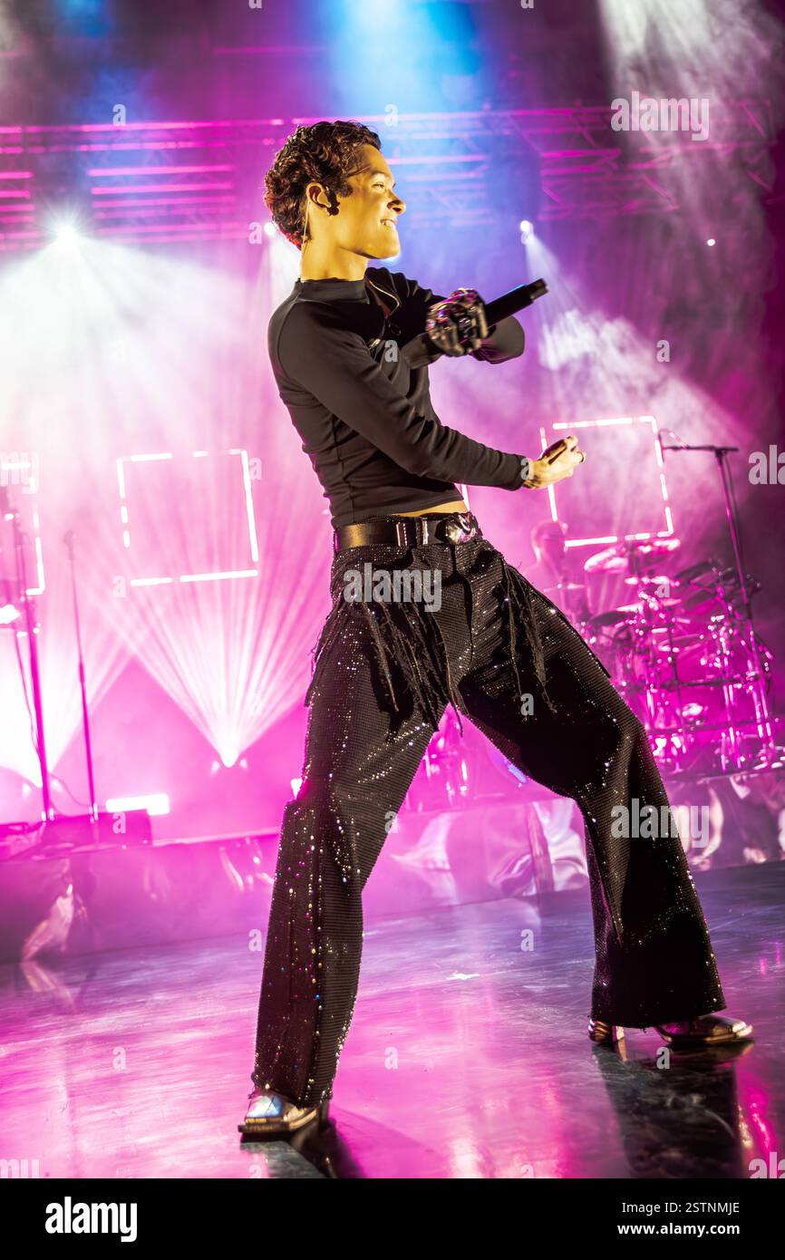 Milan Italy. 18th feb 2025. The Venezueland-Swedish singer and actor ...