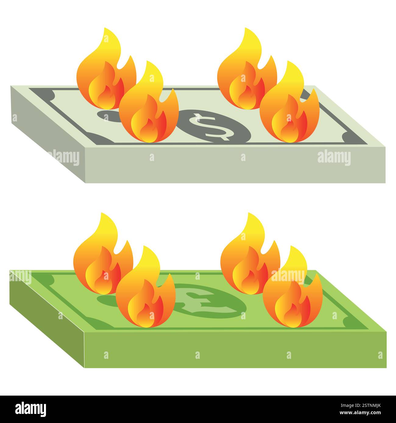 Pound money burn Stock Vector Images - Alamy