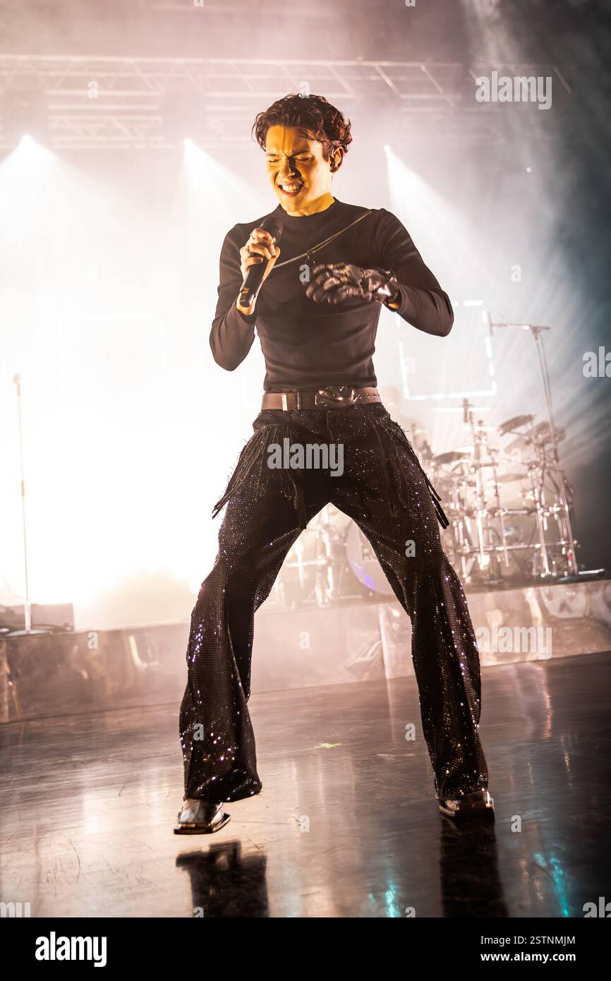 Milan Italy. 18th feb 2025. The Venezueland-Swedish singer and actor ...