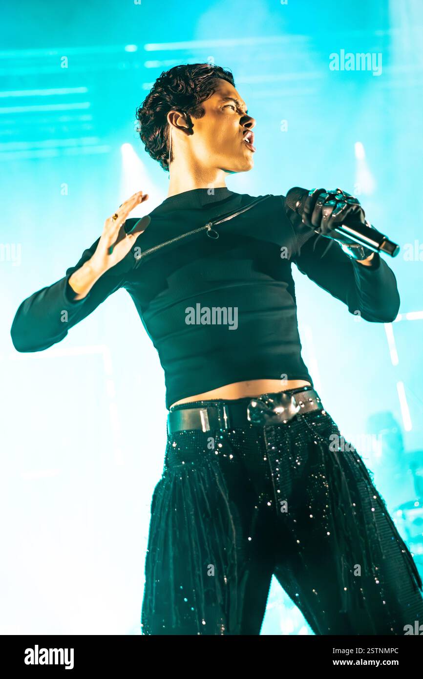 Milan Italy. 18th feb 2025. The Venezueland-Swedish singer and actor ...