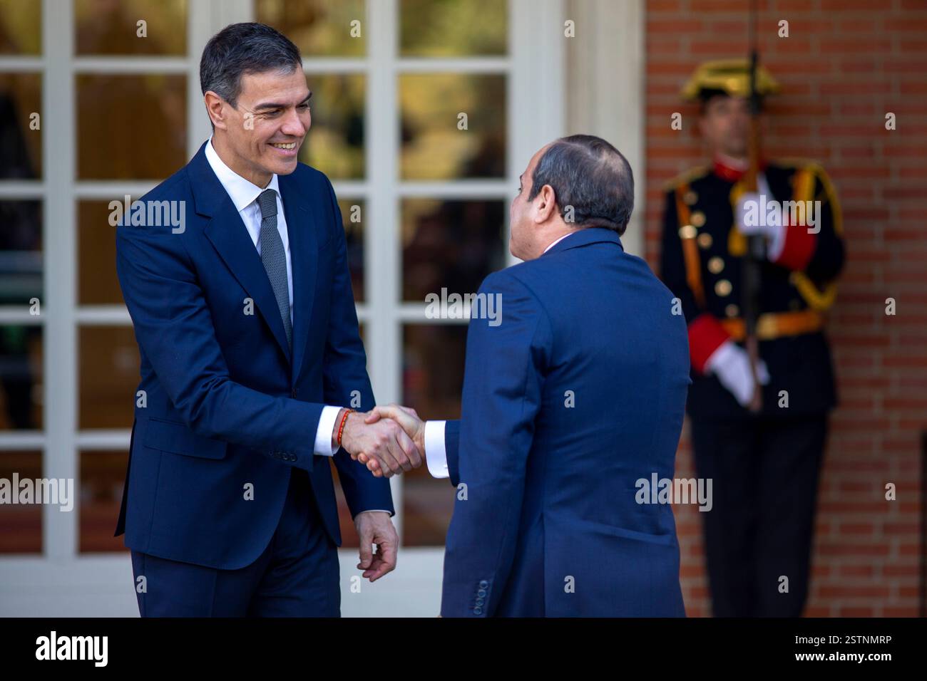Madrid, Spain. 19th Feb, 2025. Pedro Sanchez, President of the Spanish ...