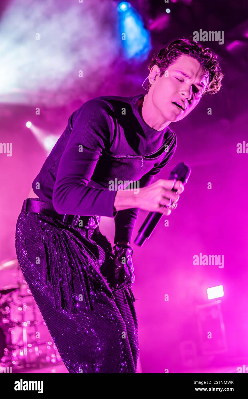 Milan Italy. 18th feb 2025. The Venezueland-Swedish singer and actor ...