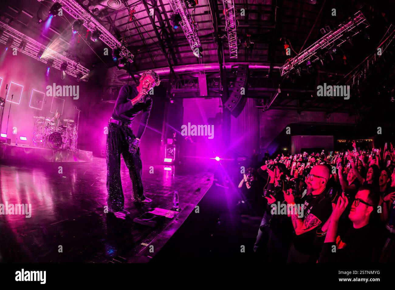 Milan Italy. 18th feb 2025. The Venezueland-Swedish singer and actor ...