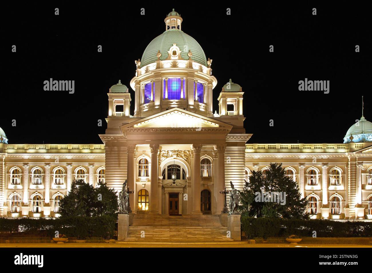 National parliament serbia hi-res stock photography and images - Alamy