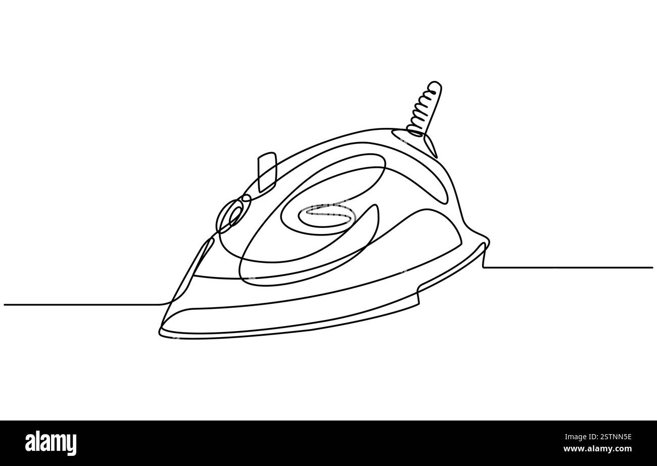 laundry one line art drawing Stock Vector Image & Art - Alamy