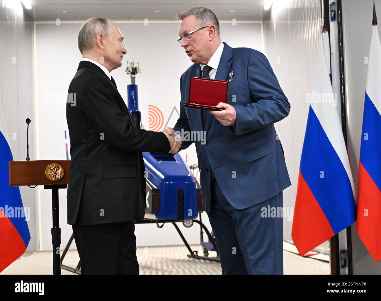St. Petersburg, Russia. 19th Feb, 2025. Russian President Vladimir ...
