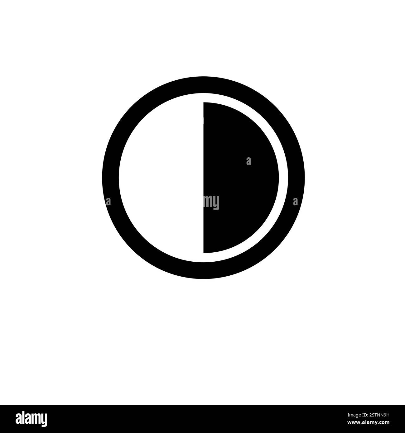 Lunar Eclipse, Sun and Moon, Astrology Solid Flat Vector Icon Isolated ...