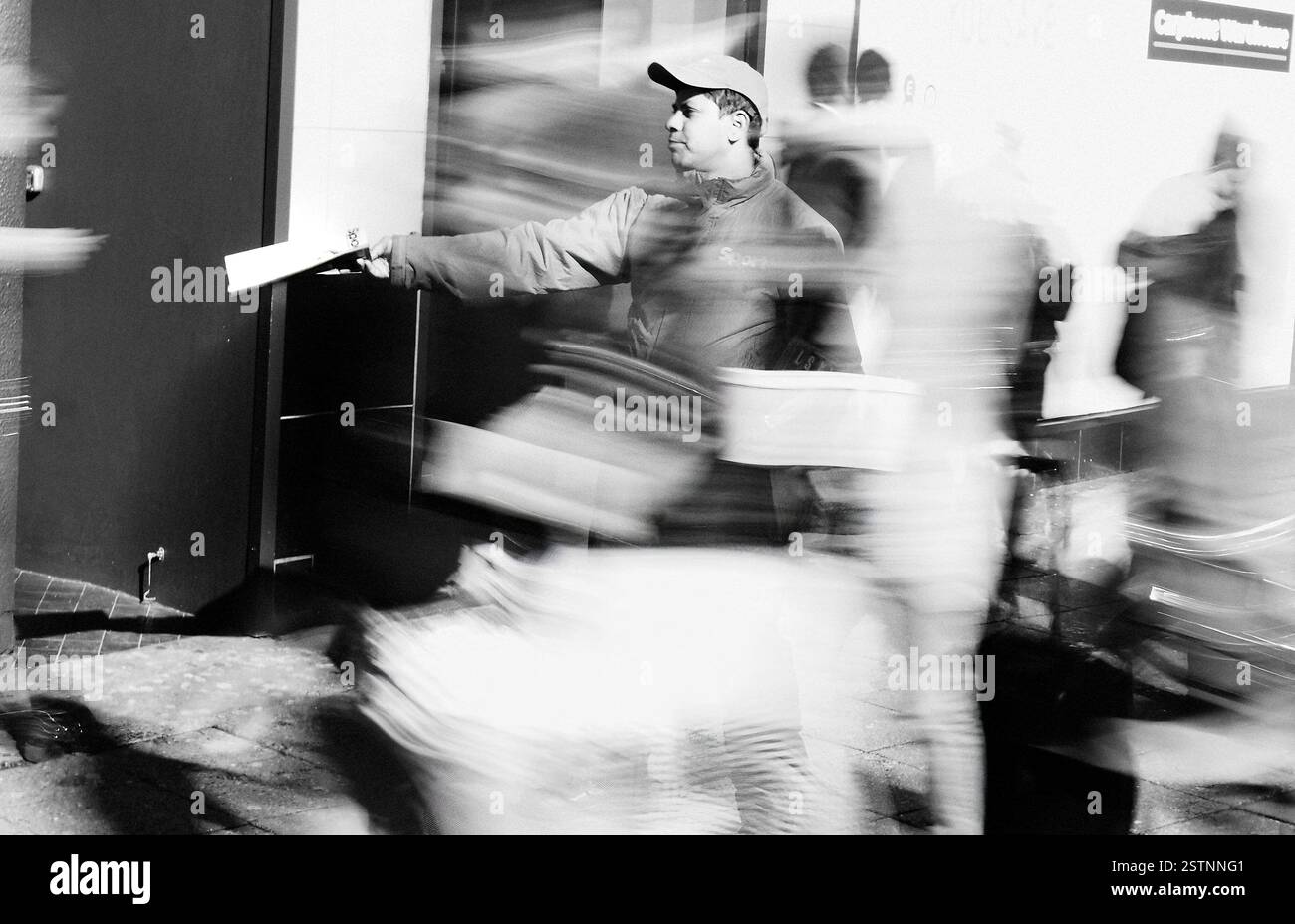 Daily vendor routine hi-res stock photography and images - Alamy