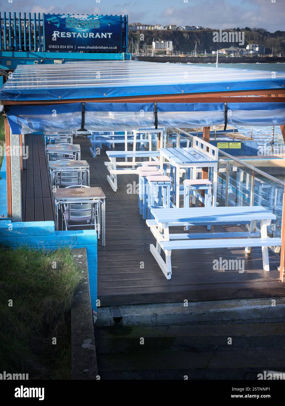 Shoals restaurant at Shoalstone sea water swimming pool at Brixham ...