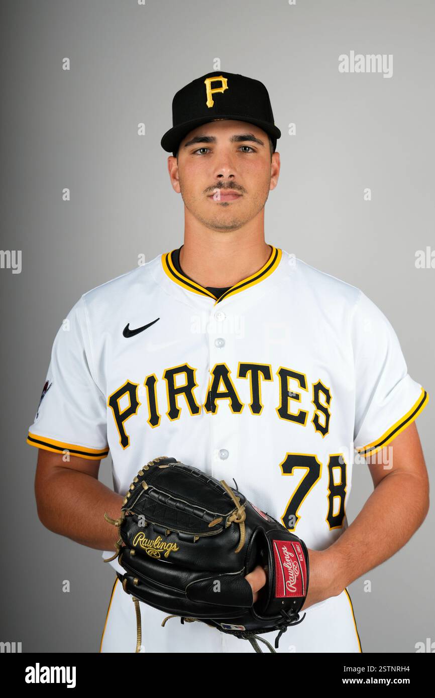 This is a 2025 photo of pitcher Thomas Harrington of the Pittsburgh ...